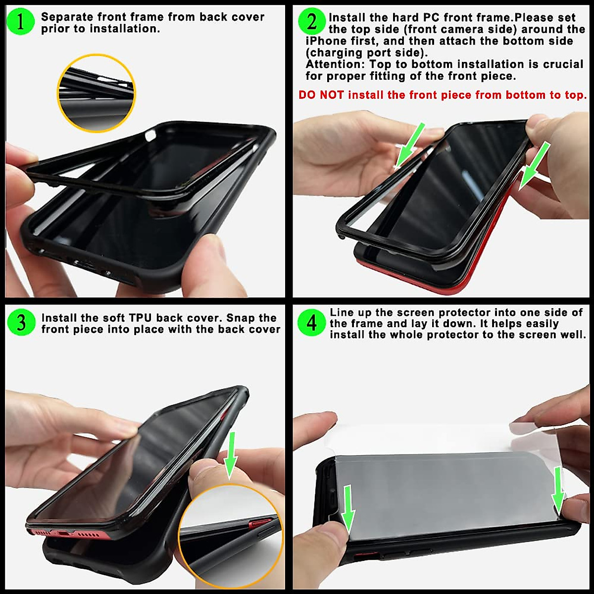 COOLQO Compatible for iPhone XR Case,[2 x Tempered Glass Screen Protector] [Non-Slip] [10 FT Military Grade Drop Protection] 360 Full Body Silicone Shockproof Protective Phone Cover, 6.1 inch, Yellow