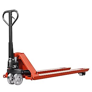 JIN YANG HU Heavy Duty 10 Tons Capacity Pallet Jack,Hydraulic Pallet Truck with Steel Wheels,Manual Pallet Stacker for Construction Sites, Cement and Other Road Surfaces