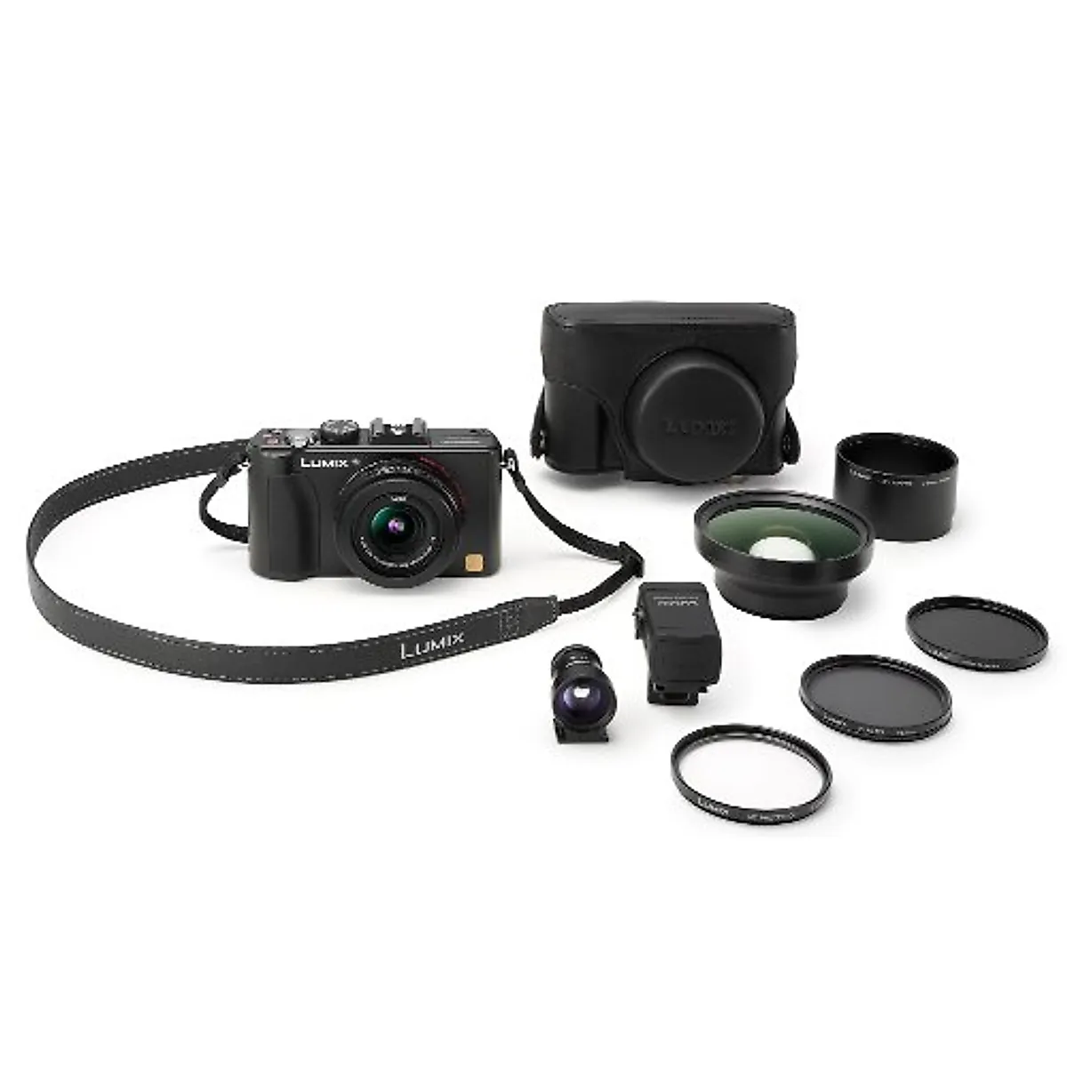 Panasonic Lumix DMC-LX5 10.1 MP Digital Camera with 3.8x Optical Image Stabilized Zoom and 3.0-Inch LCD - Black (OLD MODEL)