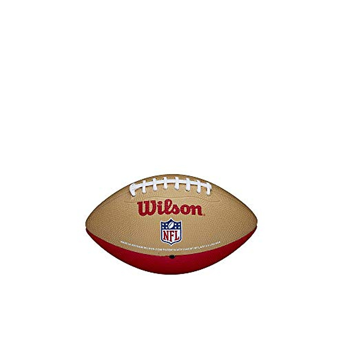 WILSON NFL Mini Team Retro Football-San Francisco, Brown