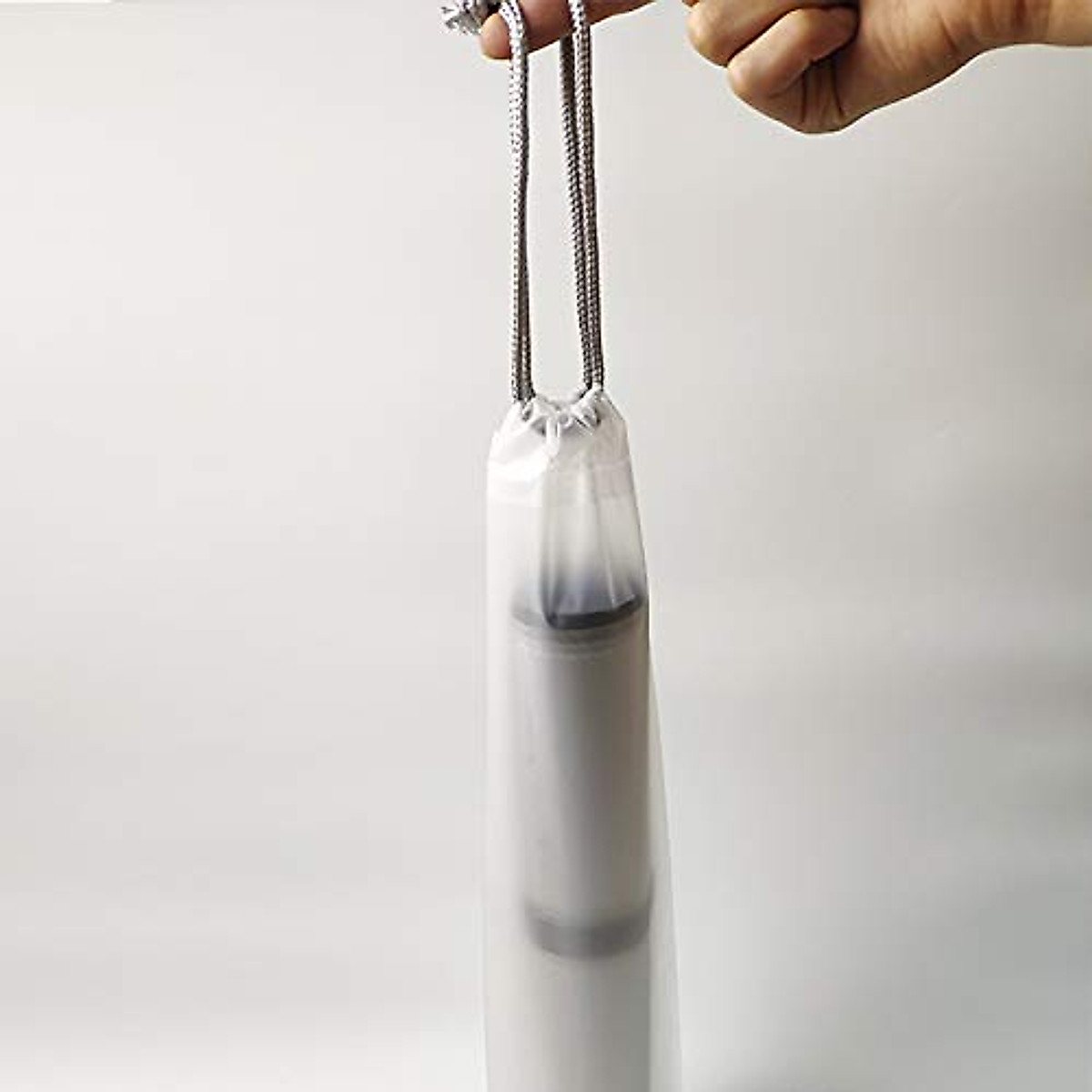 ZIRONGKUI Waterproof Playmat Storage Bag CCG Playmat Bag Mouse Pad Storage Box Compact Storage and Easy to Carry - White