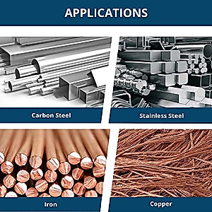 Benchmark Abrasives 4-1/2" Quality Thin Cut Off Wheel Metal & Stainless Steel 0.040" Thick 7/8" Arbor, Aluminum Oxide Cutting Wheel, Grinding Wheel - 25 Pack