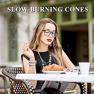 TISFA Pink Pre rolled Cones 60 Pack Rolling Papers King Size Rolling Cones with Tips & Packing Sticks (60 PCS)