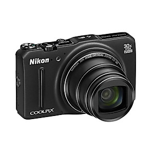 Nikon COOLPIX S9700 16.0 MP Wi-Fi Digital Camera with 30x Zoom NIKKOR Lens, GPS, and Full HD 1080p Video (Black)