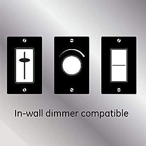 Enbrighten Premium 24in. LED Under Cabinet Light Fixture, Direct-Wire, 900 Lumens, 97 CRI, Color-Select, On/Off Switch, In-Wall Dimmer Compatible, 50,000 hr. LED Life, Steel Housing, White, 34290