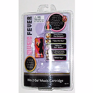 Barbie Music Fever Hits 2 Go Music Cartridge - 5 Songs