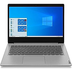 Lenovo 2022 Newest IdeaPad 3 14.0" FHD LED Anti-Glare Premium Laptop | Intel Core i3-1005G1 Processor | 4GB RAM | 128GB SSD | Windows 11 S | Platinum Grey | with USB3.0 HUB Bundle