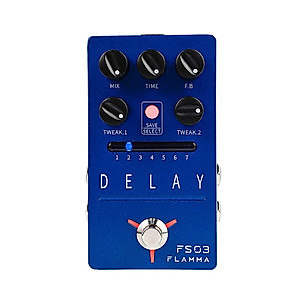 FLAMMA Reverb and Delay Guitar Pedals