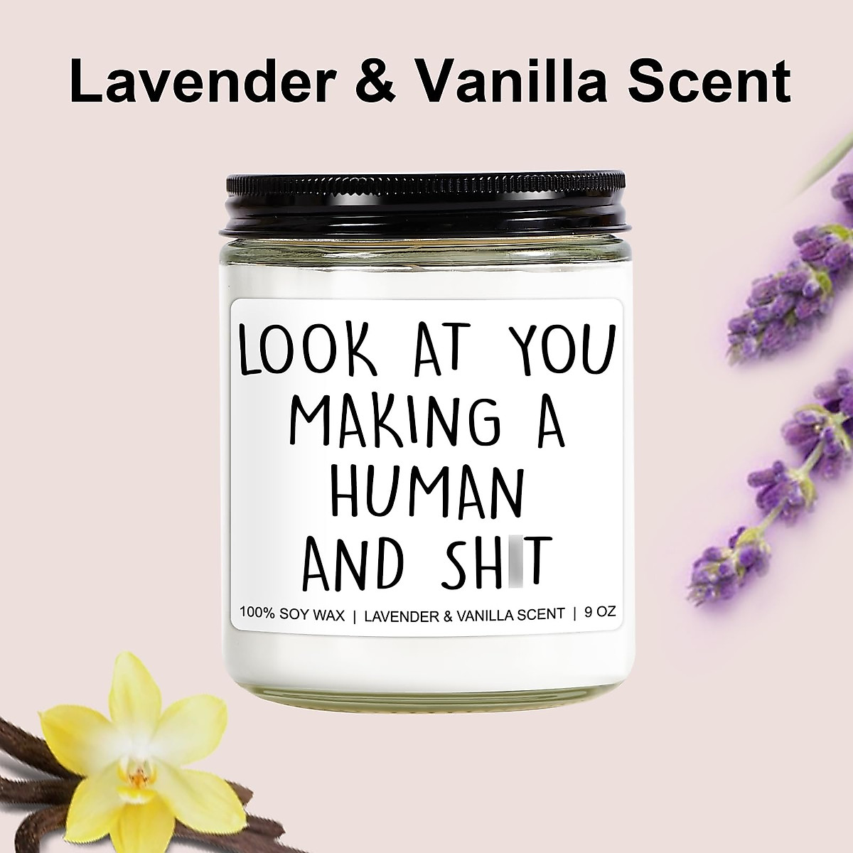 Younift Look at You Making a Human Candle, New Mom Gifts, New Dad Gifts, New Parents Gifts for Couples, Gender Reveal Gifts, Christmas, Funny Baby Shower Gifts, Pregnancy Gifts for Expecting Mom