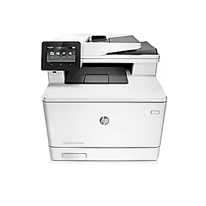 HP LaserJet Pro M477fdw All-in-One Wireless Color Laser Printer with Double-Sided Printing, Amazon Dash Replenishment ready (CF379A)