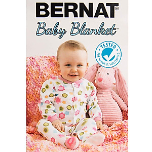 Bernat Baby Blanket Yarn (3-Pack) Little Petunias 161103-3421