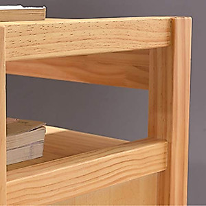ZHAOLEI Bedside Table Solid Wood Simple Bedroom Bedside Cabinet ，Small Mini Storage Cabinet Multifunctional Locker