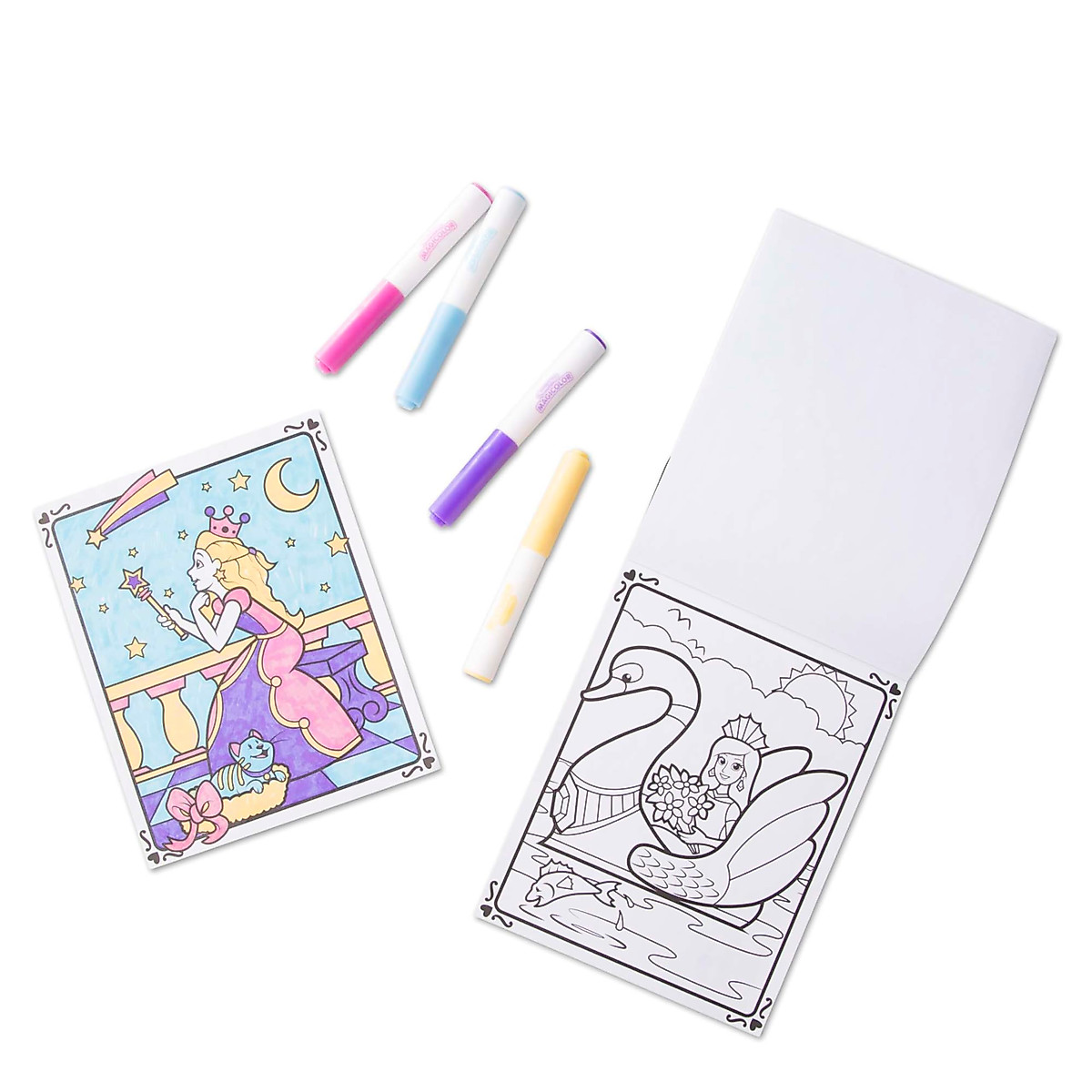 Melissa & Doug On the Go Magicolor Coloring Pad - Princess (18 Pages)
