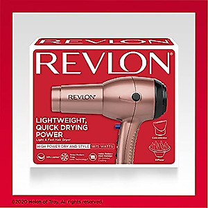Revlon Light & Fast Hair Dryer | 1875W Stunning Blowouts Easily and Comfortably