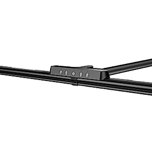 OOWOLF CRI 95 LED Task Lamp with Clamp, 24W Super Bright Desk Lamp, 168 Pcs SMD LED, Metal 32" Wide Lamp, Stepless Brightness Dimmable, Task LED Light for Home Office, Workbench, Architect, Eye-Caring