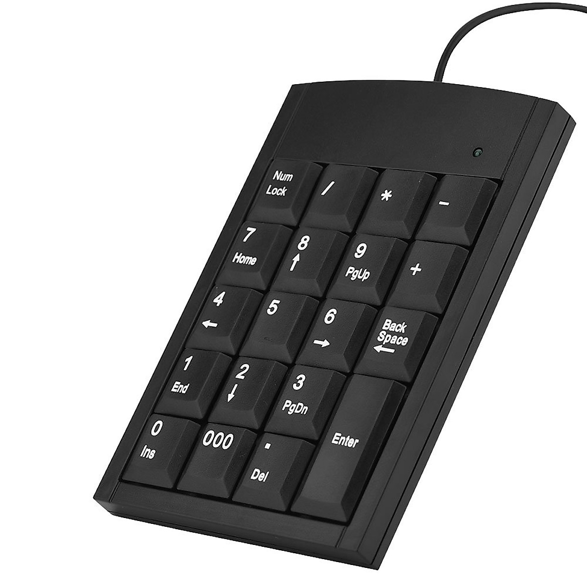 Mechanical Keyboard, Ergonomic Keyboard, Portable Mini USB Numeric Keypad Number Keyboard for Laptop, Gaming Keyboard