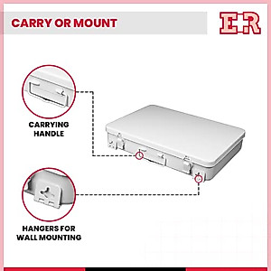 Ever Ready First Aid Metal Case, No.36 – 14” x 10” x 2.5”