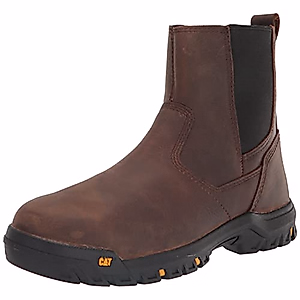Cat Footwear Men's Wheelbase Steel Toe Work Boot, Clay, 10.5 Wide