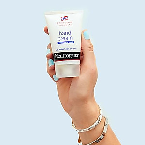 Neutrogena Norwegian Formula Moisturizing Hand Cream Formulated with Glycerin for Dry, Rough Hands, Fragrance-Free Intensive Hand Lotion, 2 oz, Pack of 6