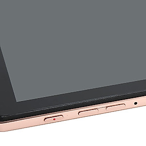 10.1 Inch Tablet for Android 12.0, 12GB 256GB 1920x1200 IPS Dual Cameras Octa Core, 5G WiFi Calling Cellphone Tablet, for Learning, Working, Business, US Plug (Gold)