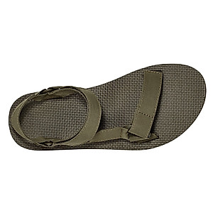 Teva Men's Original Universal Canvas Sandal, Dark Olive, 10