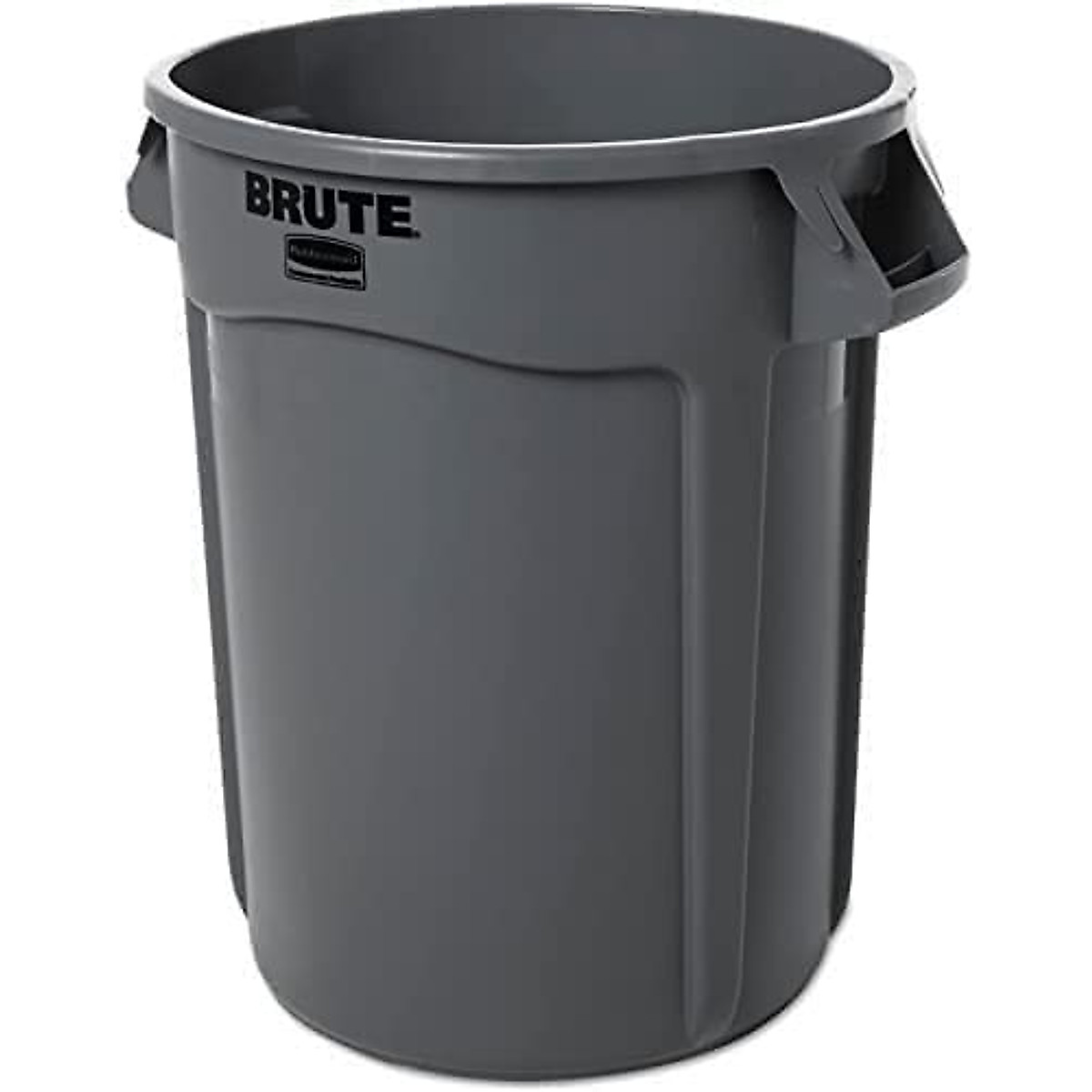 Rubbermaid Commercial 263200GY Round Brute Container Plastic 32 gal Gray (1)