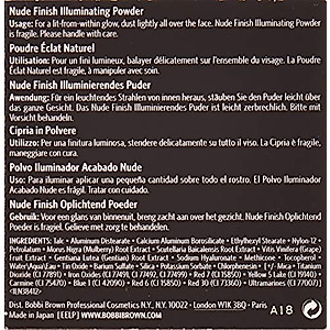 Bobbi Brown Nude Finish Illuminating Powder, Buff for Women, 0.23 Fl Oz