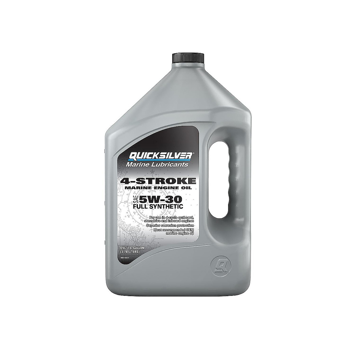 Quicksilver 5W-30 Full Synthetic Marine Engine Oil - 1 Gallon