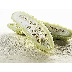 Gaea's Blessing Seeds - Bitter Melon Seeds - Bitter Gourd Heirloom Non-GMO Bittermelon Seeds with Easy to Follow Planting Instructions - 92% Germination Rate (Pack of 1)