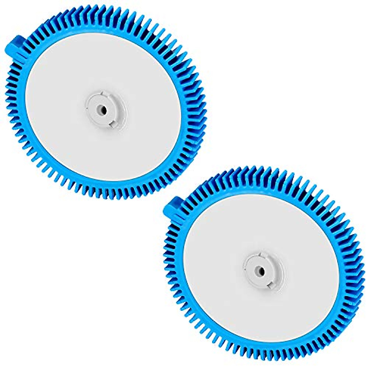 2 Pieces 896584000-143 Blue Front Tire Kit, Front Tires with Hump Replacement for Pool Cleaners 2X, 4X, Pressure - Concrete Pool