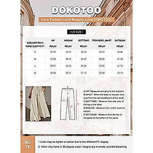 Dokotoo 2023 Stylish Women's Plus Size Wide Leg Palazzo Pants Spring Summer Lightweight Sport Elastic High Waist Yoga Pant with 2 Side Pockets for Women Green XL