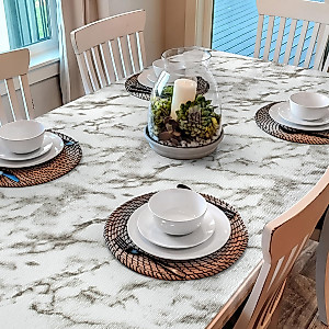 Qusay Marble Drawer and Shelf Liner for Kitchen Cabinet, Non-Adhesive Shelf Liner Non-Slip Reusable Strong Grip Shelf Fridge Liner Easy to Use for Kitchen, Drawers, Shelves, Cabinets(12IN x 9.8FT)