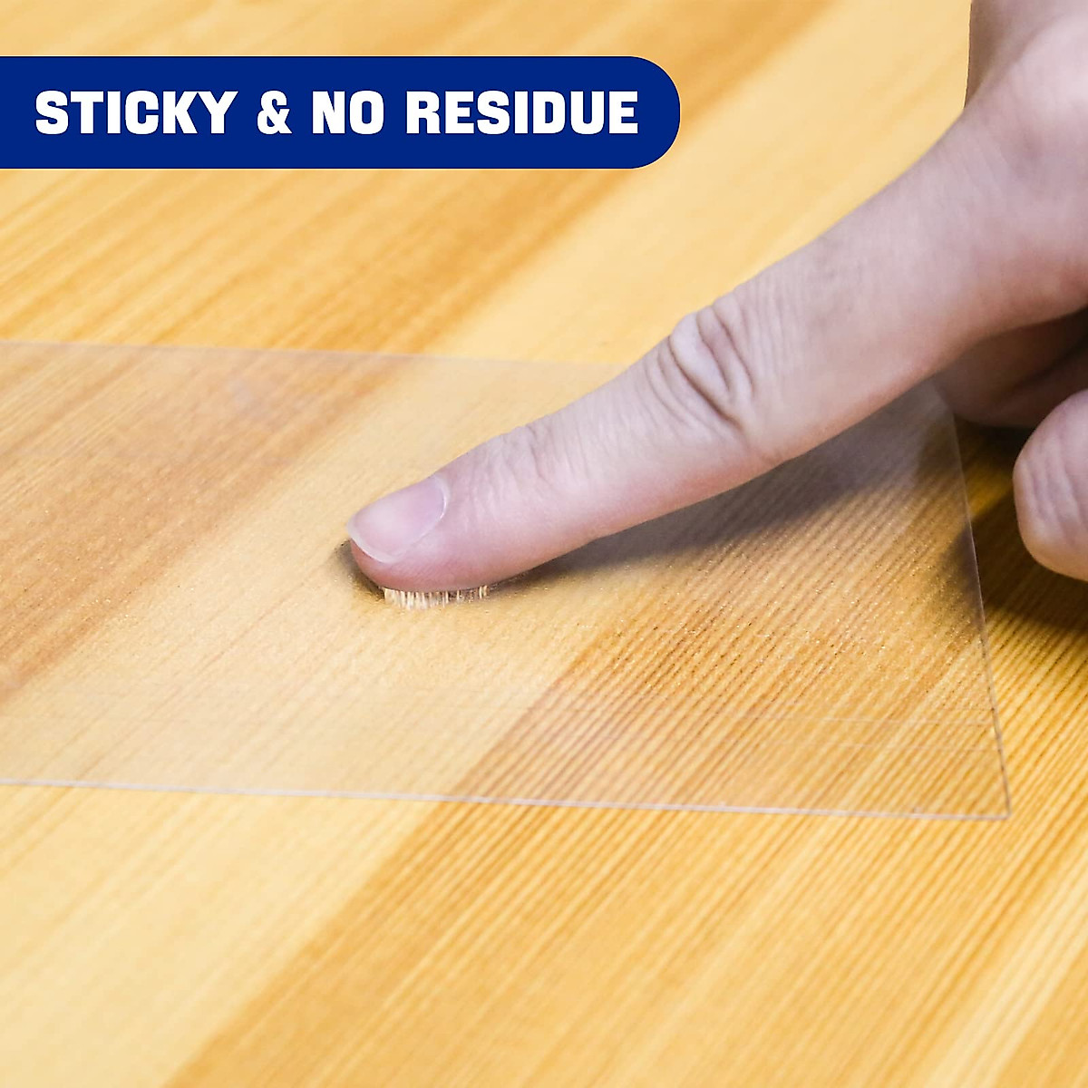 100 Count Window Fly Traps, Window Sticky Traps for Indoors, Clear Window Strip, Fly Catcher Trap for Home Houseflies, No Residue Fruit Fly Sticky Traps