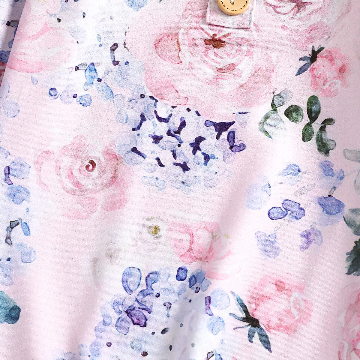 Fuzbavo Newborn Baby Girls Boys Cotton Sleeper Gown Infant Knotted Gown Hat Set … (Pink)