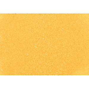 MIKIMIQI 6 Pcs Art Sand, Craft Sand Kit 1.25oz Bottles Sand Arts and Crafts Kit DIY Sand Painting Decorative Sand Vase Glass Sand Scenic Sand Wedding Sand for Decorations (Gold)