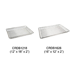 Excellante Doughnut Basket, Nickel Plated, 16 by 26 by 2-Inch