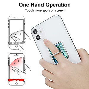 BF2Jk Phone Ring Holder Bracket Stand Kickstand for Smartphones,Tablets,Pads (Beautiful Mermaid Scales)