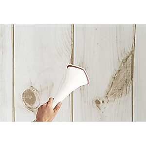 Harfirbe 7x5ft/2.2x1.5m White Wood Backdrops Wooden Backgrounds for Photography Studio