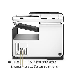 HP PageWide 377dw Color Multifunction Business Printer with Wireless & Duplex Printing (J9V80A)