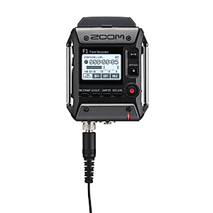 Zoom F1-LP Lavalier Body-Pack Recorder, Audio for Video Recorder, Records to SD Card, Battery Powered, Includes Lavalier Microphone