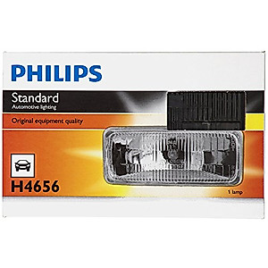 Philips H4656C1 Standard Halogen Sealed Beam headlamp, 1 Pack