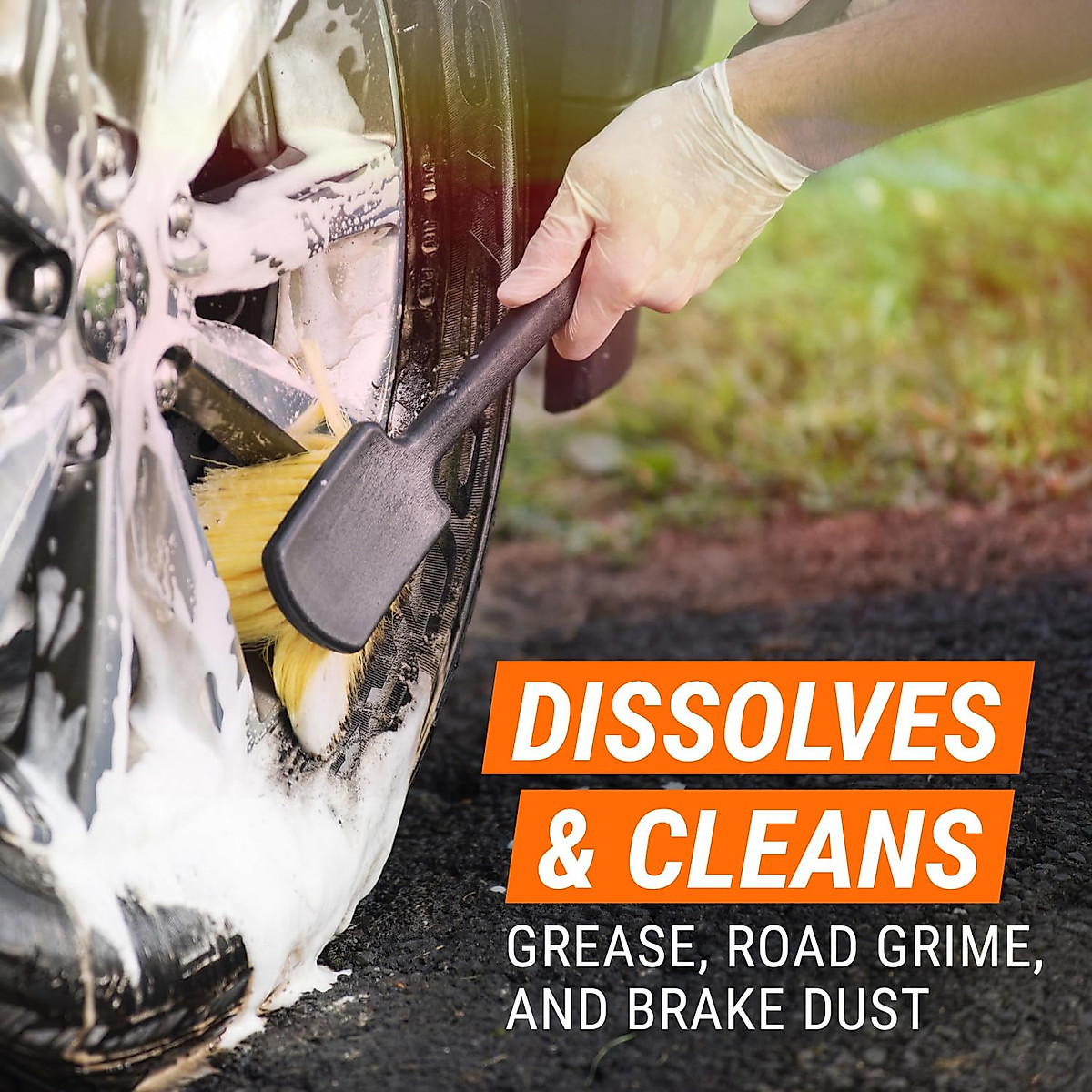 Extreme Wheel and Tire Cleaner by Armor All, Car Wheel Cleaner Spray, 32 Fl Oz