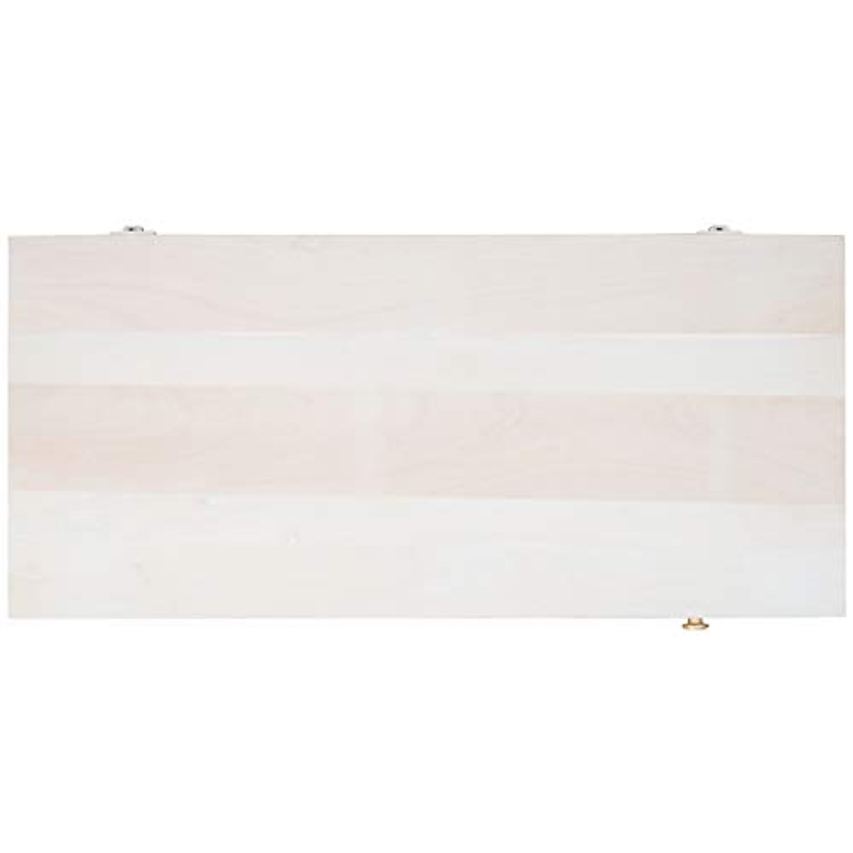 Safavieh Home Office Collection Raveena White Wash and Brass 1-Drawer Hairpin Leg Desk, 0