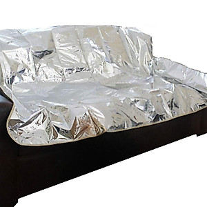 Pet Repeller Furniture Pad Sofa & Couch Mat, SILVER, 72"