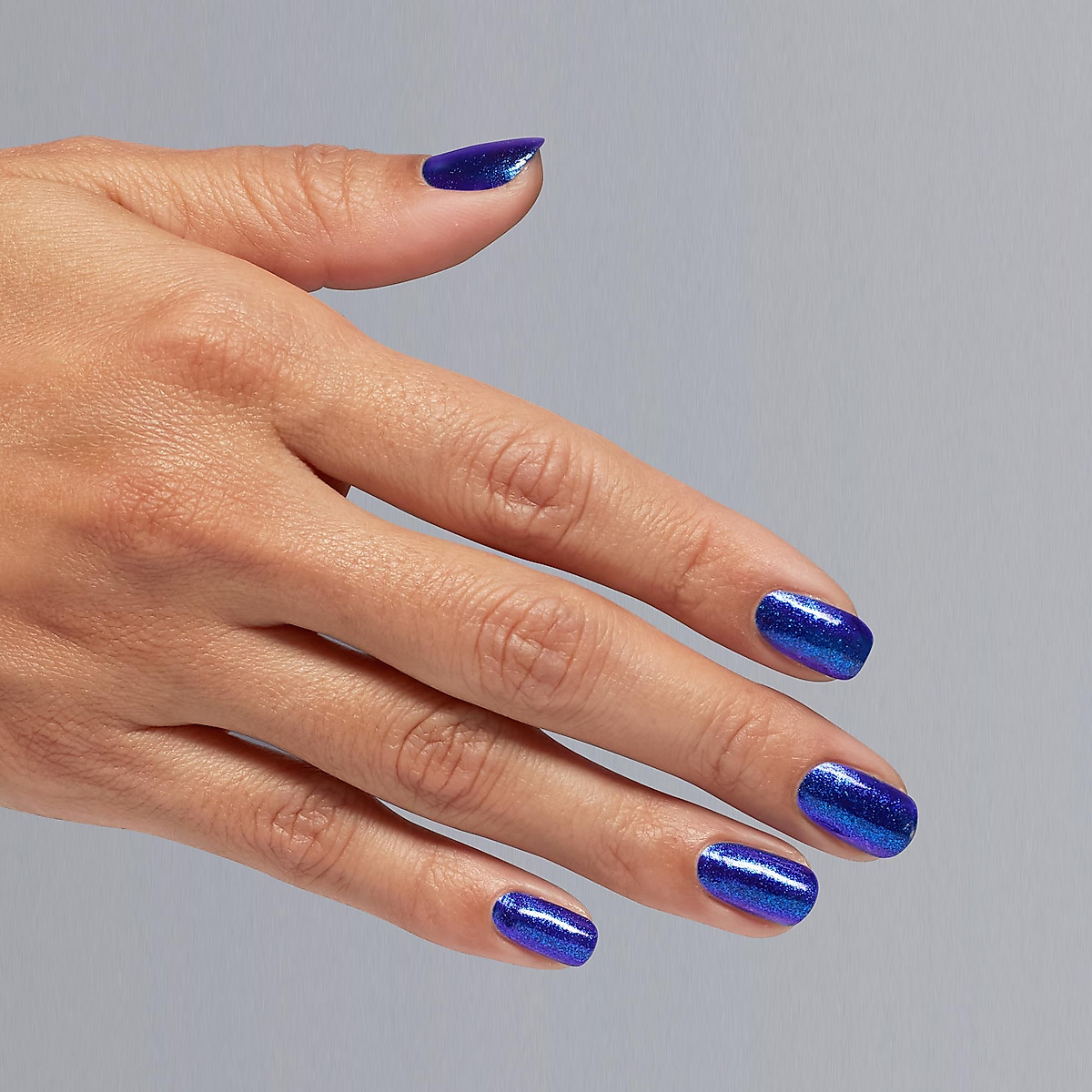 OPI Nail Lacquer, Opaque & Dark Shimmer Finish Blue Nail Polish, Up to 7 Days of Wear, Chip Resistant & Fast Drying, Fall 2023 Collection, Big Zodiac Energy, Scorpio Seduction, 0.5 fl oz