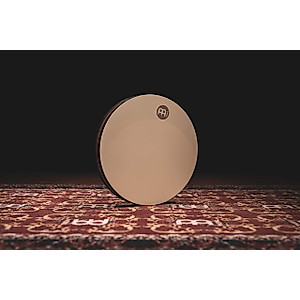 Meinl Percussion 18" Sea Drum with Fillable Sealing Port and Hardwood Shell-NOT MADE in CHINA-Synthetic Head, for Ocean Sound Effect, 2-YEAR WARRANTY, Brown, 18 inch (FD18SD-TF)