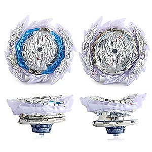 Mopogool Metal Fusion Play Blade Blade Toy Set B Blades Toys DB Booster B-189 Guilty Longinus.Kr.MDS-2 Battling Top Toys Bey Battle Blade Burst Evolution Left & Right Spin String Launcher Grip