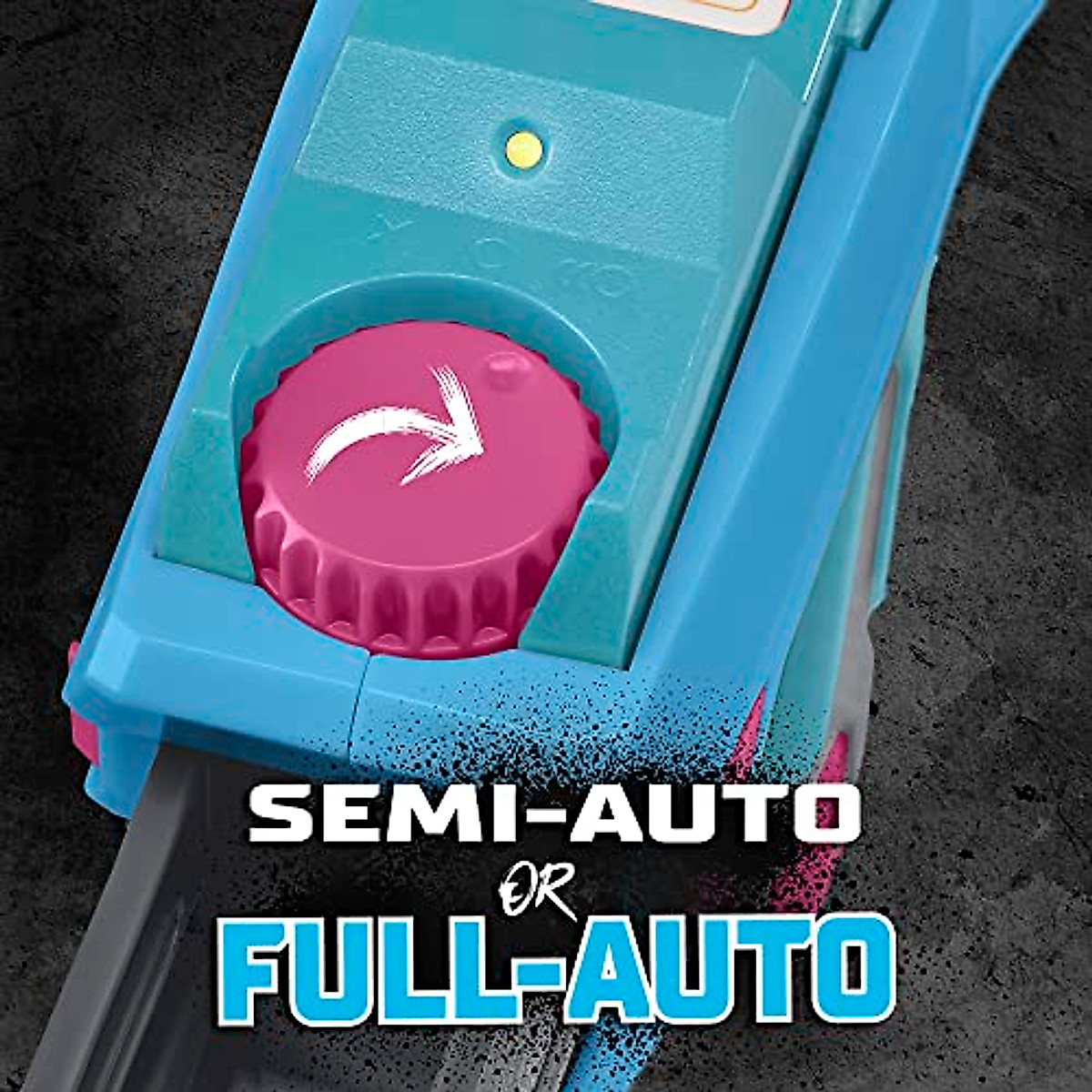 NERF Pro Gelfire X MrBeast Full Auto Blaster & 20,000 Gelfire Rounds, 300 Round Hopper, Rechargeable Battery, Eyewear, Ages 14 & Up