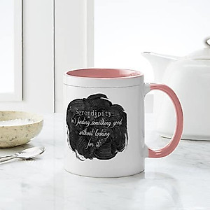 CafePress Serendipity Mug Ceramic Coffee Mug, Tea Cup 11 oz