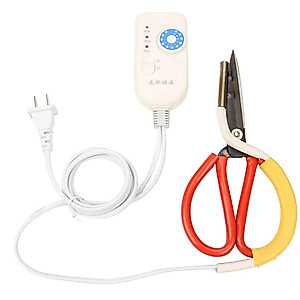 Temperature Scale Pratical Scissor, Electric Heating Tailor Scissors, Heated Scissors Scissor Cutting Machine for Fabric